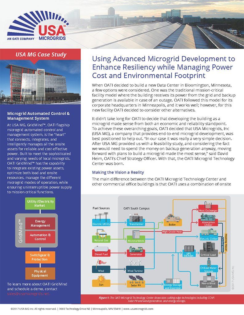 USA Microgrids Case Study – USA Microgrids