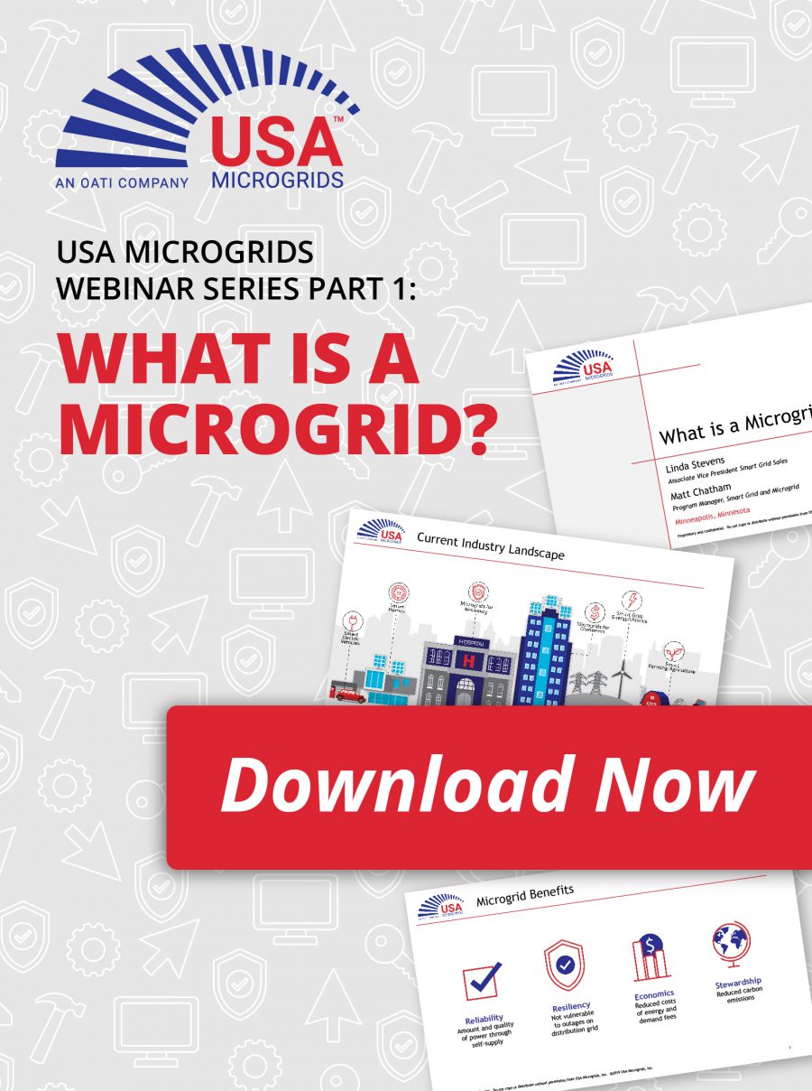 Webinar Series Part 1 – USA Microgrids